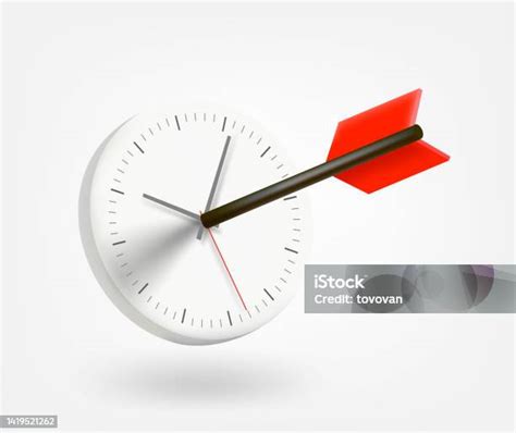 화살표와 시계가있는 시간 개념에서 3d 벡터 격리 아이콘 벽 시계에 대한 스톡 벡터 아트 및 기타 이미지 벽 시계 3차원 형태 아이콘 Istock