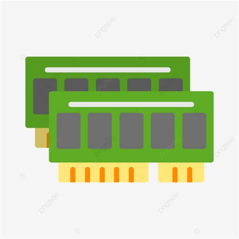 숫양 플랫 아이콘 벡터 컴퓨터 하드웨어 컴퓨터 메모리 컴퓨터 램 Png 일러스트 및 벡터 에 대한 무료 다운로드 Pngtree