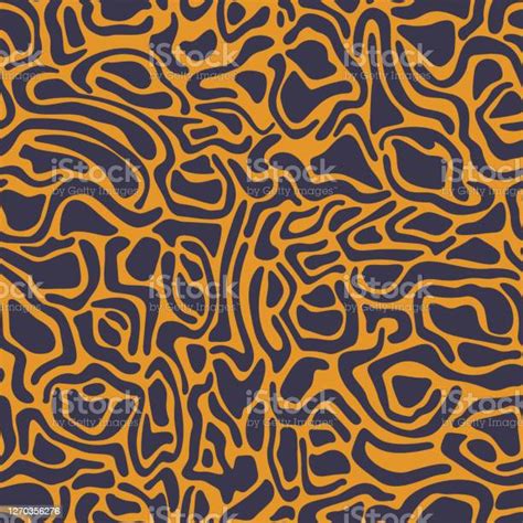 추상 물결 모양 곡선 모양 기하학적 원활한 패턴 천연 유기 형태 둥근 개체 원활한 패턴 패턴에 대한 스톡 벡터 아트 및 기타 이미지 Istock