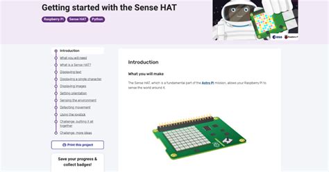 Learn With Raspberry Pi Sense Hat — Raspberry Pi Official Magazine
