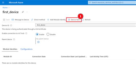 Azure IoT Hub Connection