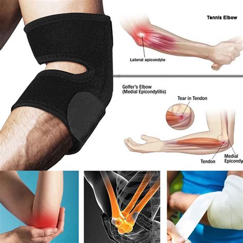 Olecranon Bursitis Brace Elbow Support Wrap 2pcs Posture Universe