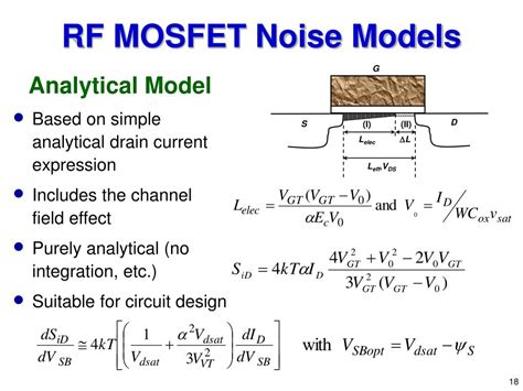 PPT Analytical Modeling Of RF Noise In MOSFETs A Review PowerPoint Presentation ID 232433