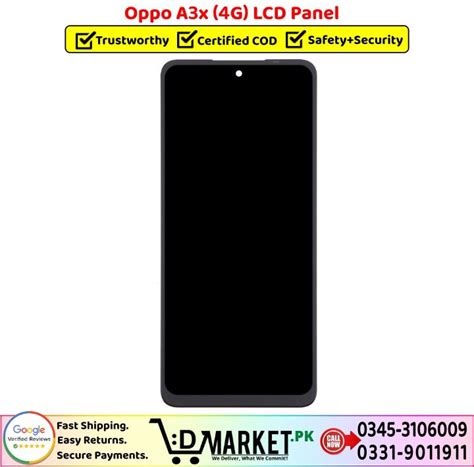 Oppo A X G LCD Panel Unit Combo Exclusive