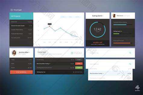 时间管理ui网页ui素材免费下载图片编号4779581 六图网