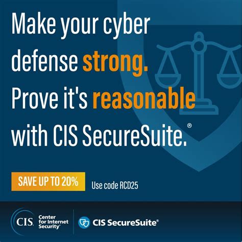 Cybersecurity Reasonablecybersecurity Cyberdefense Cis Securesuite