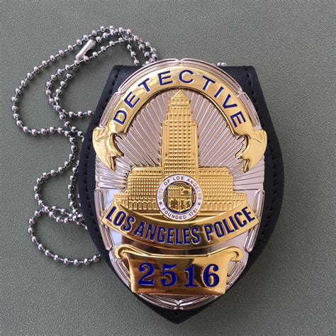 Lapd Detective Badge
