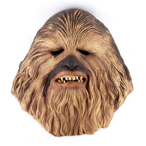 Chewbacca 2005 Star Wars Rubber Halloween Mask Rubies Vintage