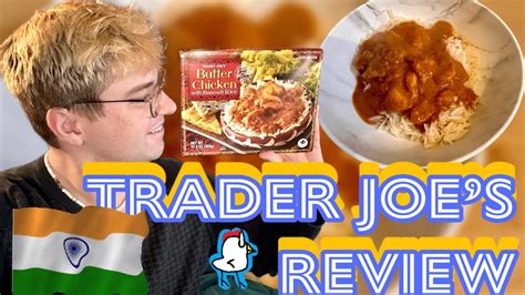 Trader Joes Butter Chicken With Basmati Rice Youtube