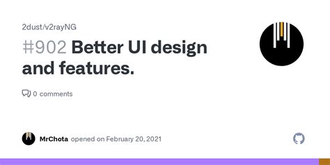 Better Ui Design And Features · Issue 902 · 2dustv2rayng · Github