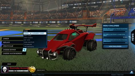 Sold [steam] Rl Account With S1 Ssl Tournament Title White Epicnpc Marketplace