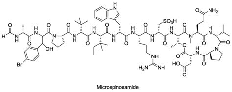 Structure Of Microspinosamide Download Scientific Diagram