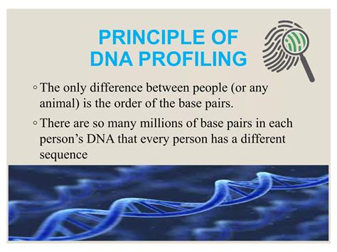 Role Of Biotechnology In Forensic Science Pptx