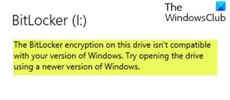 The Data Drive Specified Is Not Set To Automatically Unlock Bitlocker Error Encryption