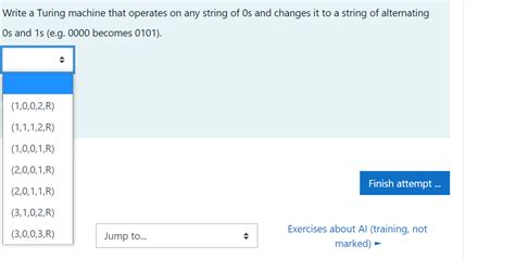 Solved Write A Turing Machine That Operates On Any String Of Chegg