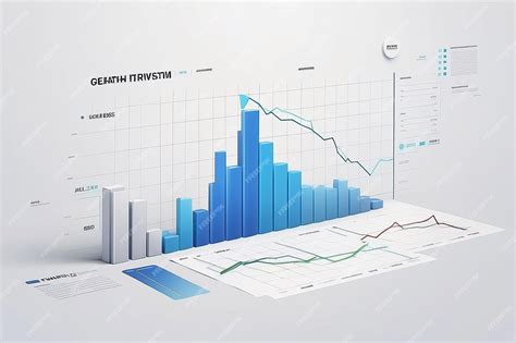 Minimalistic Clean Financial Investment And Trading Graph Chart