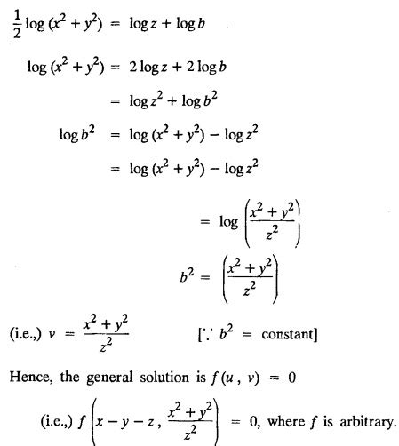 Lagranges Linear Equation Solved Example Problems Partial Differential Equations