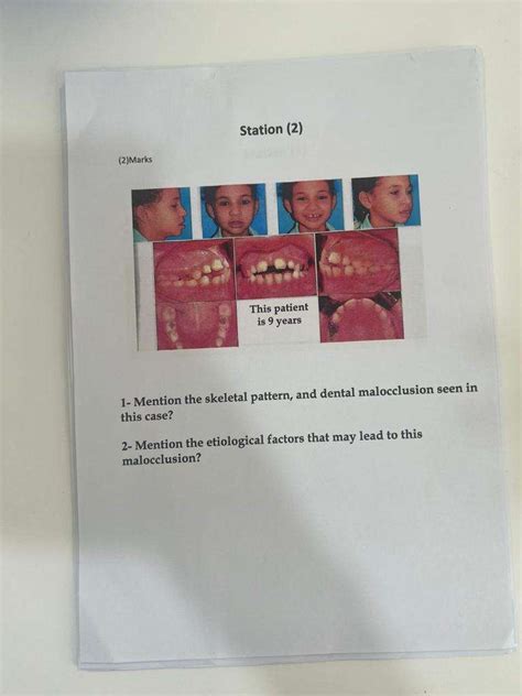 Station 2 1 ﻿mention The Skeletal Pattern And