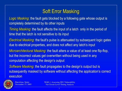 Ppt Assessing Seu Vulnerability Via Circuit Level Timing Analysis Powerpoint Presentation Id