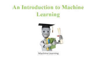 Machine Learning Presentation Free To Download