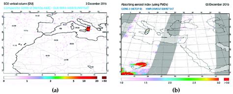 Global Ozone Monitoring Experiment 2 Gome 2 Products Of 3 December Download Scientific
