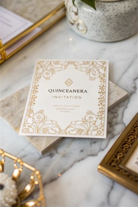 17 Elegant Ideas For Quince Invitations