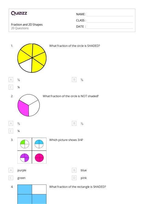 50 2d Shapes Worksheets For 2nd Class On Quizizz Free And Printable