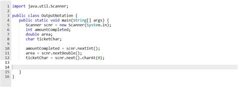 Solved Java Pleaseinteger Amountcompleted Double Area And