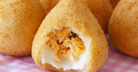 Coxinha De Cream Cheese Low Carb De Forno Fica Gostoso E Saudável