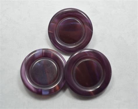 Variegated Deep Purple Swirled G 13 Etsy