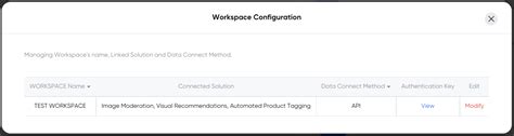 Test Workspace Omnicommerce Guide