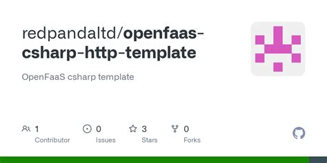 Github Redpandaltdopenfaas Csharp Template Openfaas Csharp