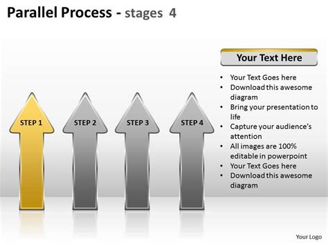 Parallel Process Stages 35 Powerpoint Presentation Templates Ppt Template Themes