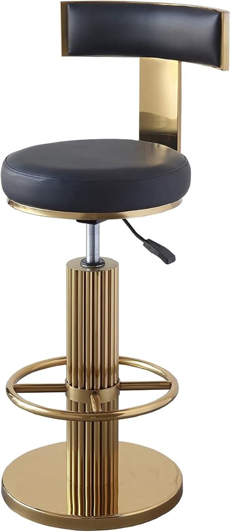 Funrolux Swivel Bar Stools With Backrest Modern Adjustable Funrolux Swivel Bar Stools With Backrest Modern Adjustable