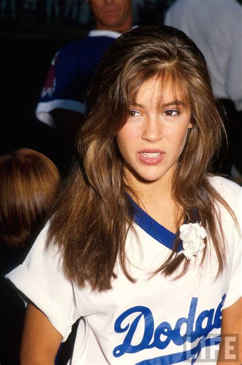 Layered Hair Alyssa Milano In The 80s Alyssa Milano Hair Alyssa