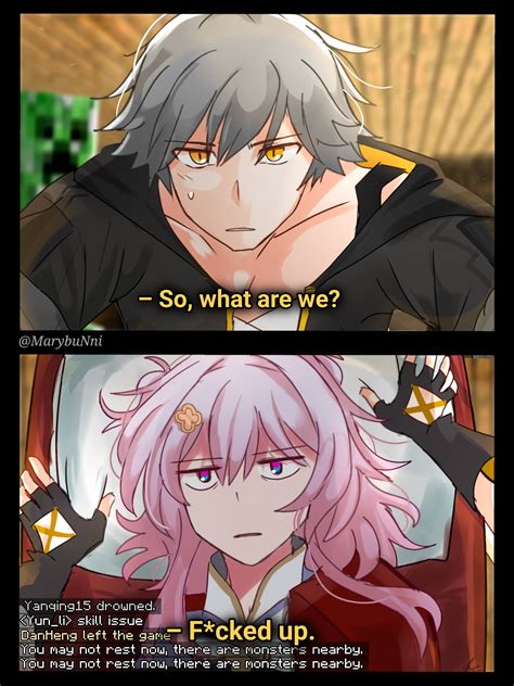 Trailblazer March Th Caelus Creeper And March Th Honkai And More Drawn By Mmiklshaek