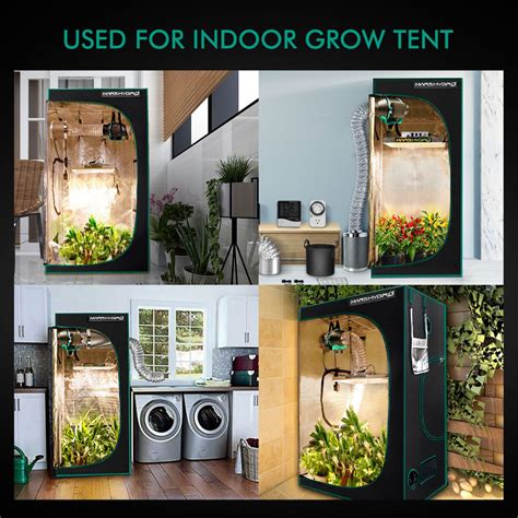 6 Inch Inline Fan And Carbon Digital Controller Mars Hydro Uk