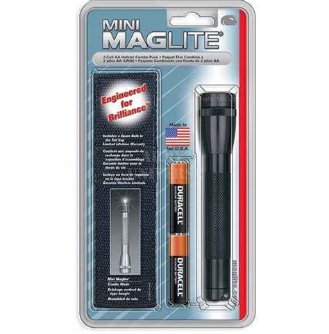 Фонарь Mag-Lite MiniMAG 2AA Black купить в магазине Милитант.