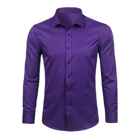 Camisa Morada Clara Para Hombre Descubre 40 Ideas De Camisa Morada Y