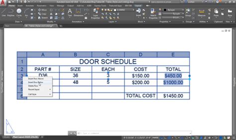 Tables Exploring The Features And Benefits Of AutoCAD AutoCAD Blog Autodesk