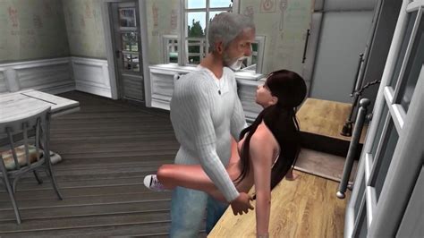 Second Life Episode 5 Kitchen Sex Session American Old And Young