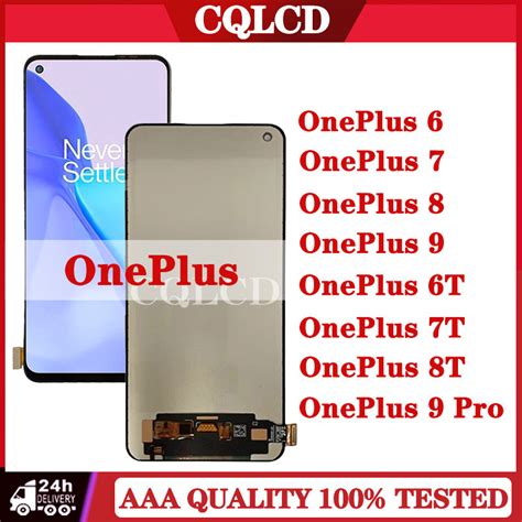 อะไหล่หน้าจอสัมผัส Lcd แบบเปลี่ยน สําหรับ Oneplus 6 7 8 9 6t 7t 8t 9 Pro Shopee Thailand