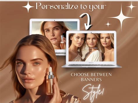 Shopify Theme Bundle Luxury Shopify Theme Skin Care Website Templates Banners Shopify 2 0