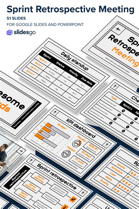 Sprint Retrospective Meeting Powerpoint Design Templates Powerpoint