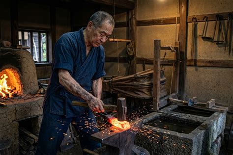 How Katana Is Made Traditional Forging Katana America