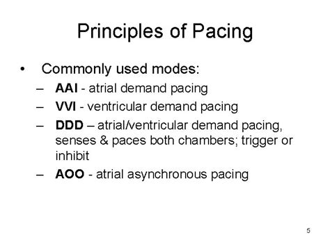 Temporary Pacemakers 1 Principles Of Pacing Temporary Pacing