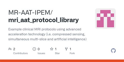 github mr aat ipem mri aat protocol library example clinical mri