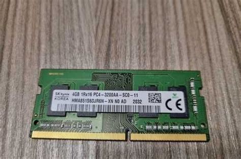 Оперативная память Ddr4 3200 Hynix 4gb Festima Ru Мониторинг объявлений