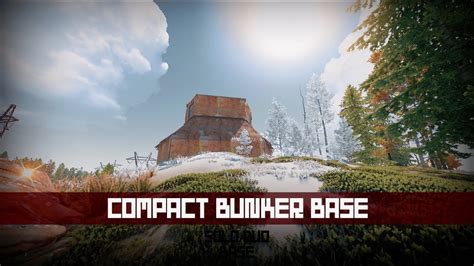 Compact Solo Duo Bunker Base RUST BASE DESIGN YouTube
