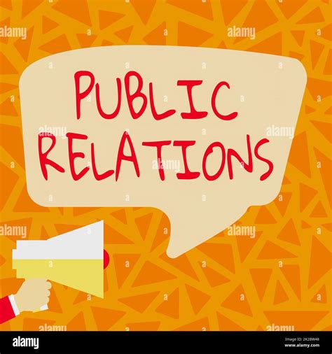 Text Caption Presenting Public Relations Word Written On Practice